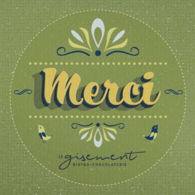 Merci – Vert – Le Gisement